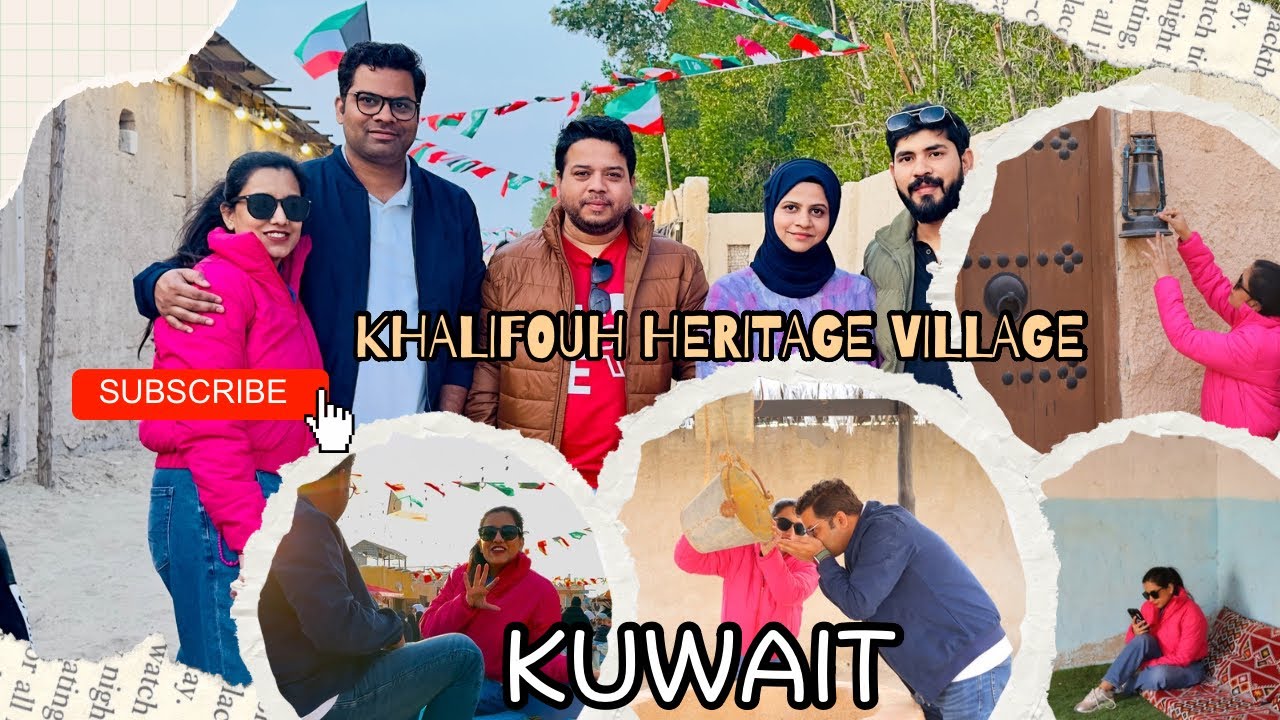 KHALIFOUH Village Heritage Kuwait😍 || KHALIFA VILLAGE || Old Beautiful ...