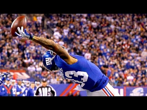 One Handed Catch! Odell Beckham Jr One Handed Catch Replicated on ...