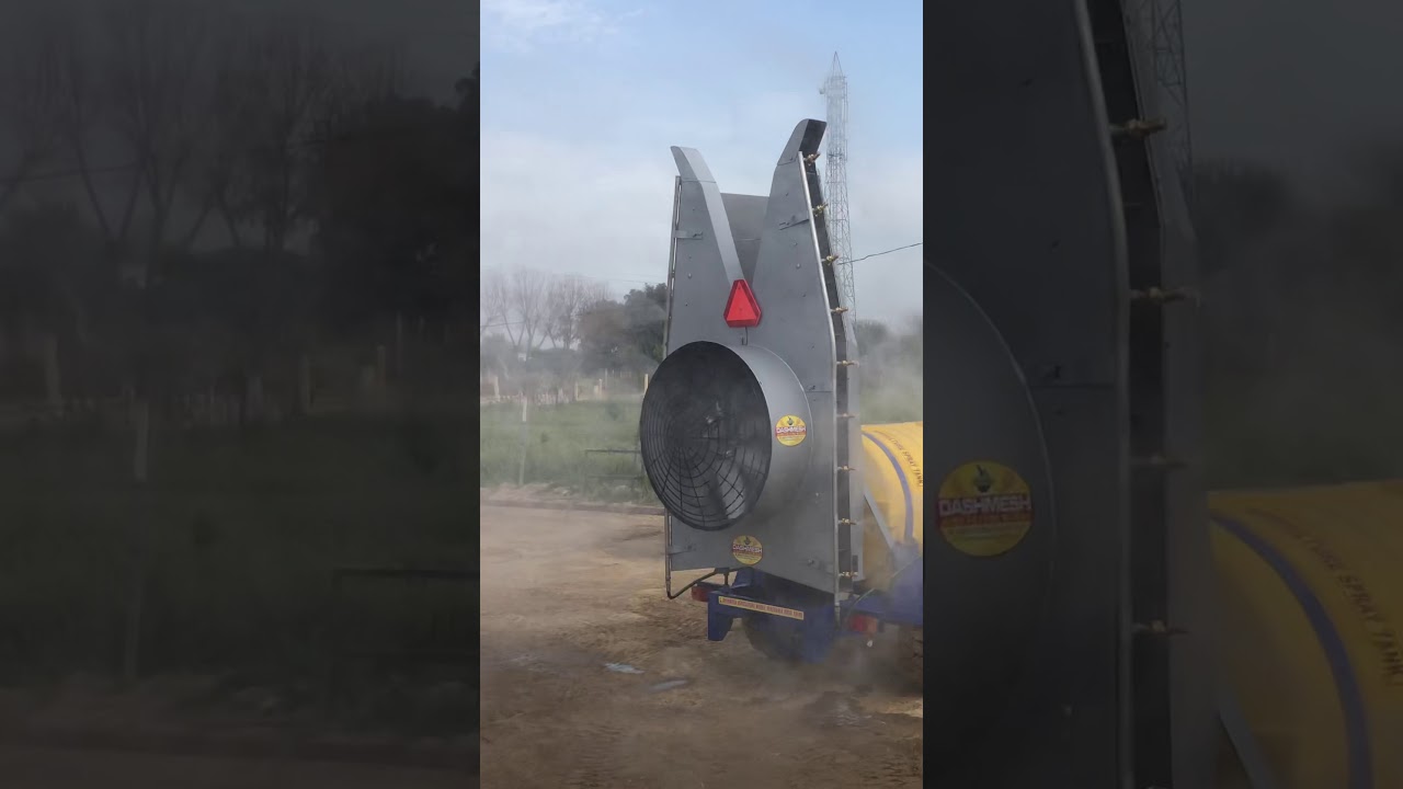 1000 litre tanker with blower - YouTube