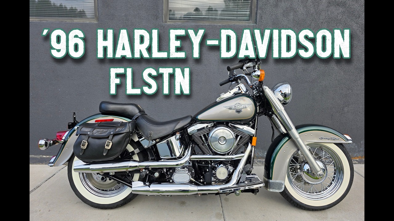 1996 Harley-Davidson FLSTN Heritage Softail Nostalgia/Special - YouTube
