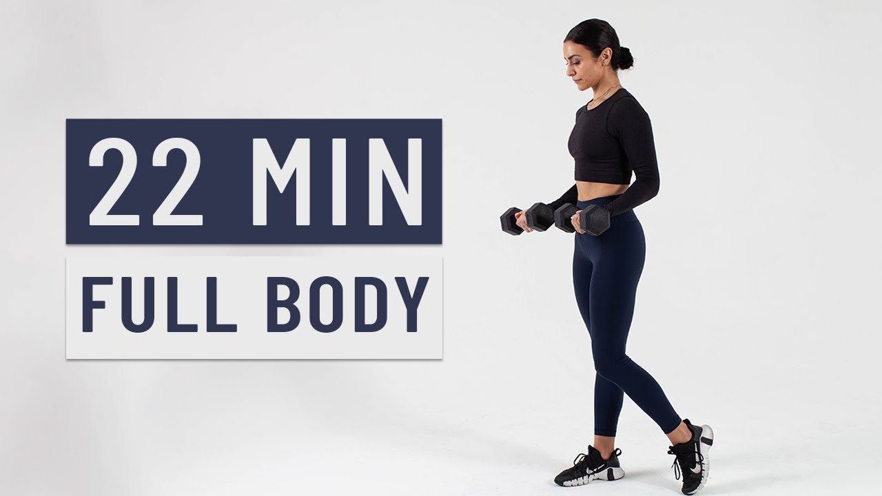 22 min FULL BODY TONING + STRENGTH // Total Body Workout At Home - YouTube