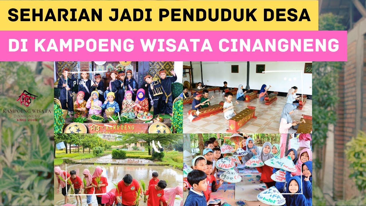 Kampoeng Wisata Cinangneng | Study Tour 2025 SD Muhammadiyah 27 Tomang - YouTube