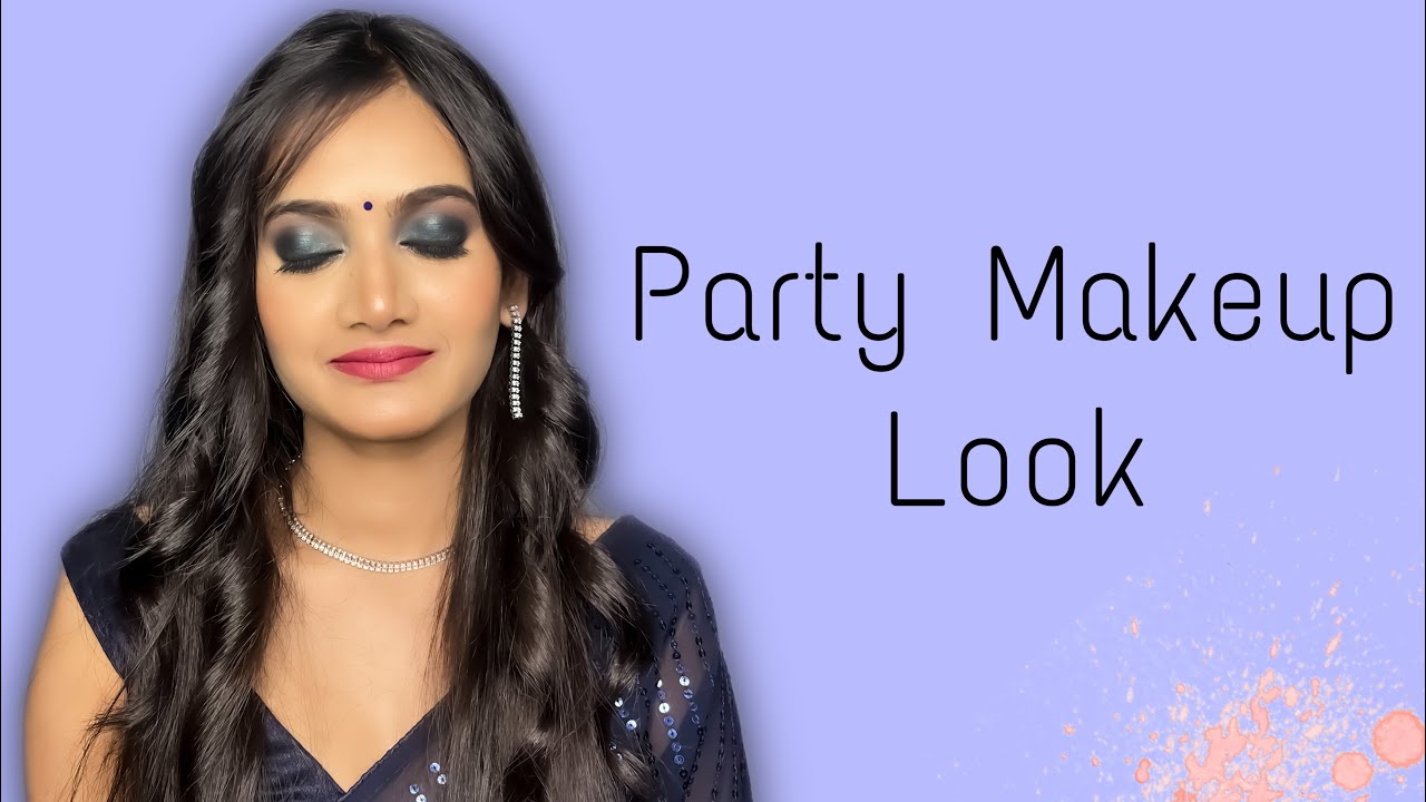 Party makeup look tutorial | Smokey eyes | party look | makeup ...
