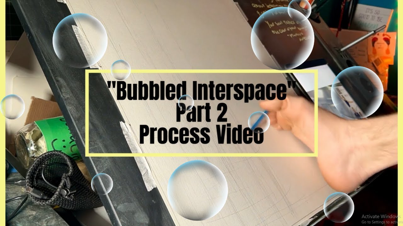 From Sketch to Masterpiece: The Making of Bubbled Interspace - YouTube