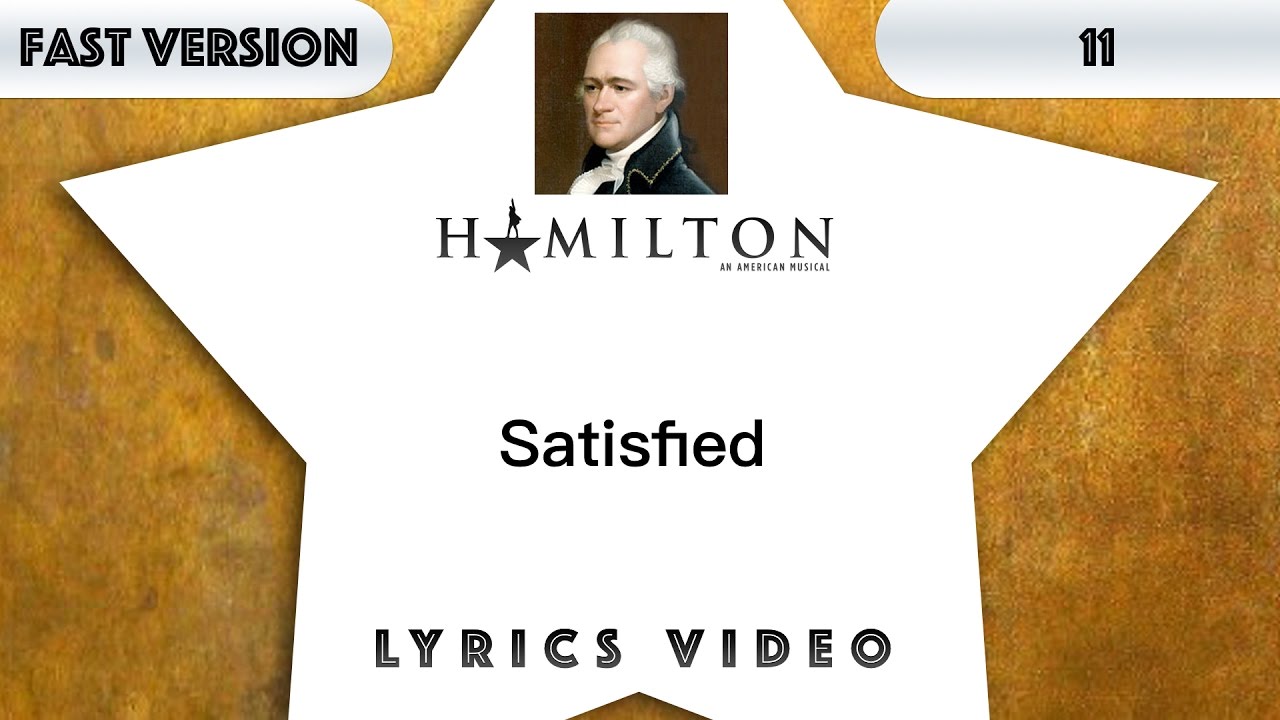 11 episode: Hamilton - Satisfied [Music Lyrics] - 3x faster - YouTube