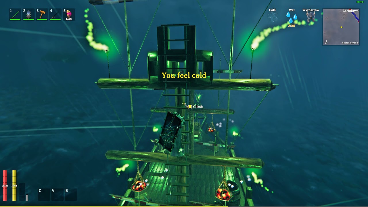 Valheim Raft Mod Test - YouTube