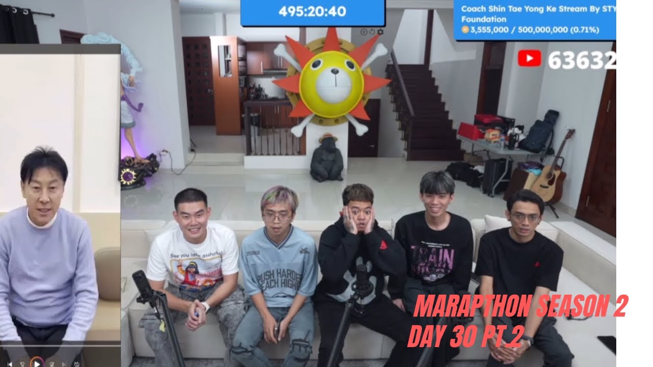 CHARITY Sty Foundation @ybrap #marapthonseason2 #shintaeyong #tepe46 ...
