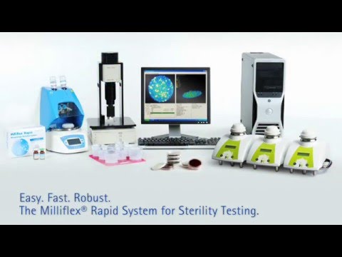 Milliflex® Rapid System for Sterility Testing - Pharma - YouTube