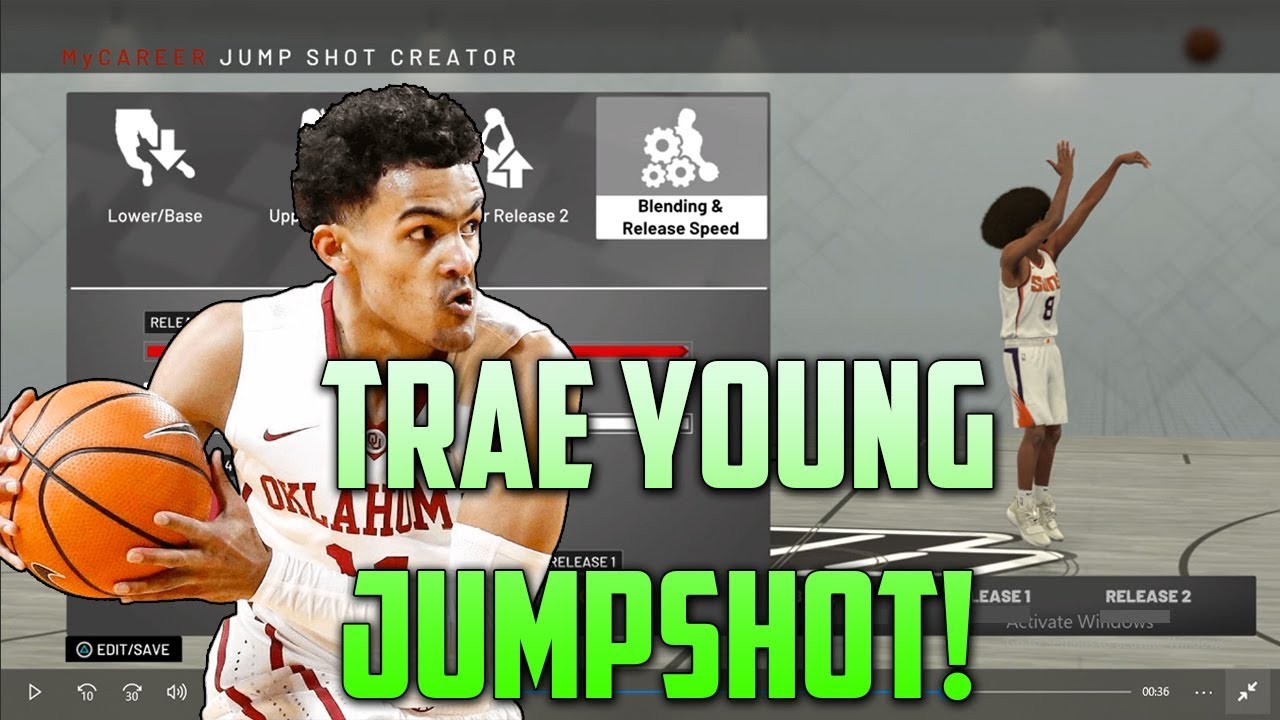 HOW TO MAKE TRAE YOUNG'S JUMPSHOT!! NBA 2K19 (EXCLUSIVE) - YouTube