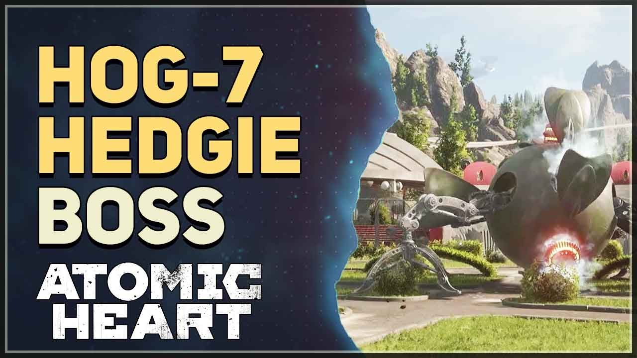 HOG-7 Hedgie Boss Fight Atomic Heart - YouTube