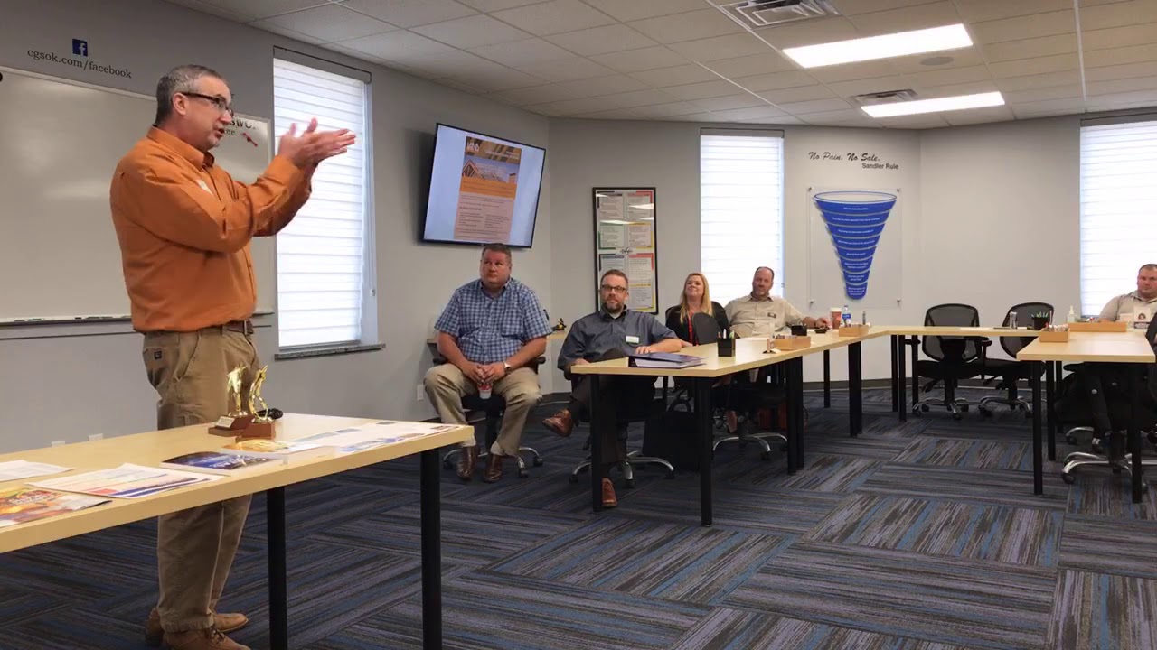 Jerry Renfroe explains the Land Enterprises Roofing roof maintenance ...