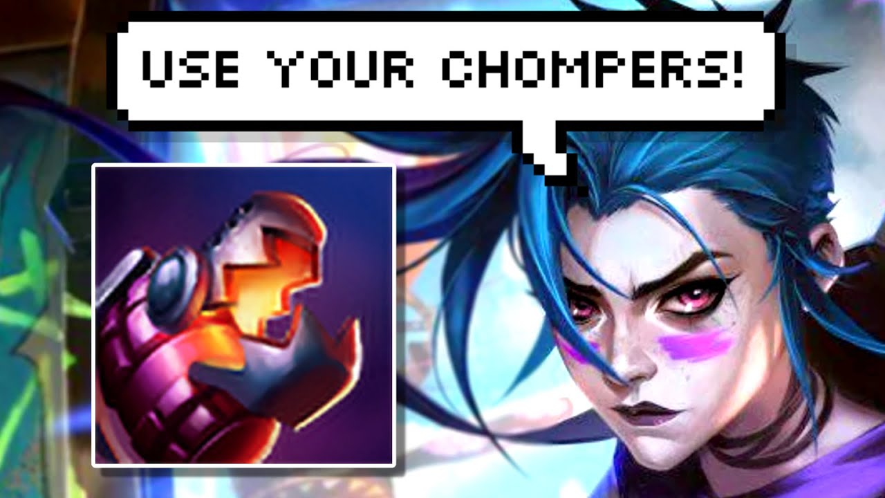 How To Use Jinx Chompers Properly! - Mini ADC Guide - YouTube