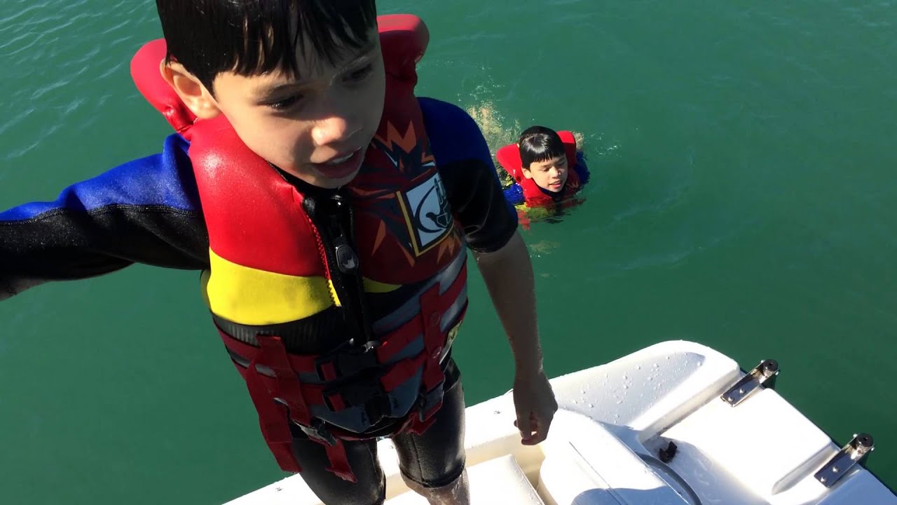 Swimming in Harrison Lake, BC - YouTube