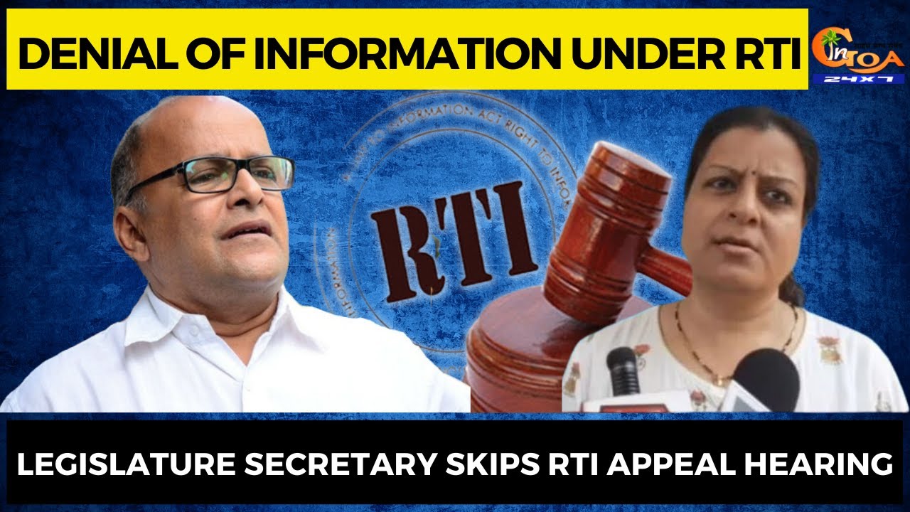Denial of information under RTI. Legislature Secretary skips RTI appeal ...