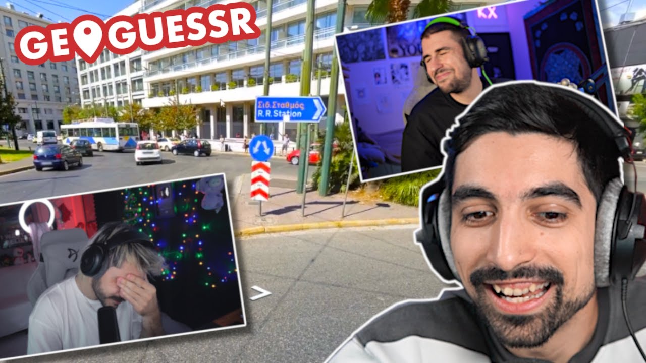 Θεσσαλονίκη ή Αθήνα; - Geoguessr feat @Axeloukos & @KakosXamos - YouTube