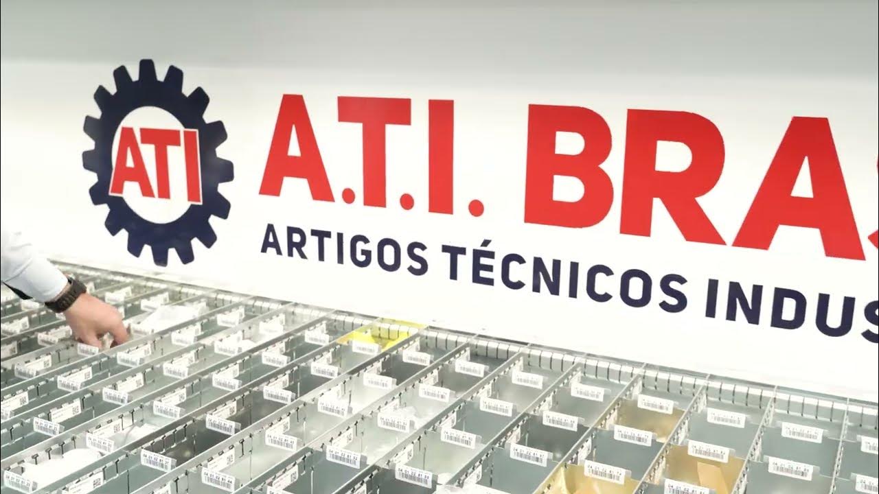 Modula, armazém vertical automatizado da A.T.I. BRASIL - YouTube