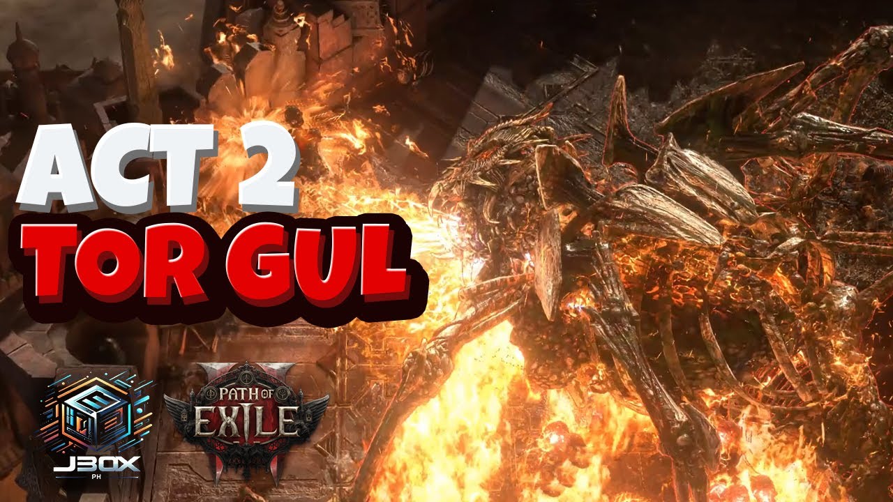 Act 2 Tor Gul,The Defiler | Path of Exile 2 - YouTube