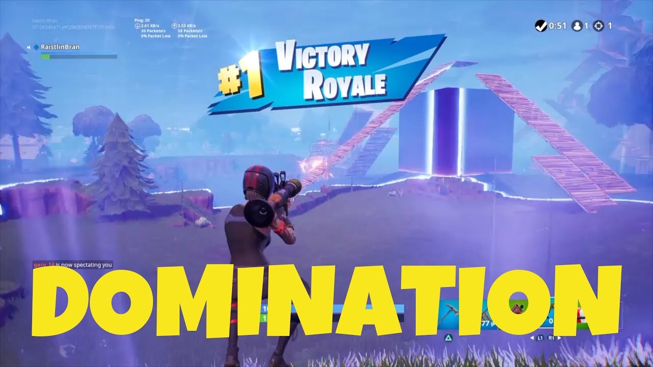 First Victory Royale (full gameplay) - Fortnite - YouTube