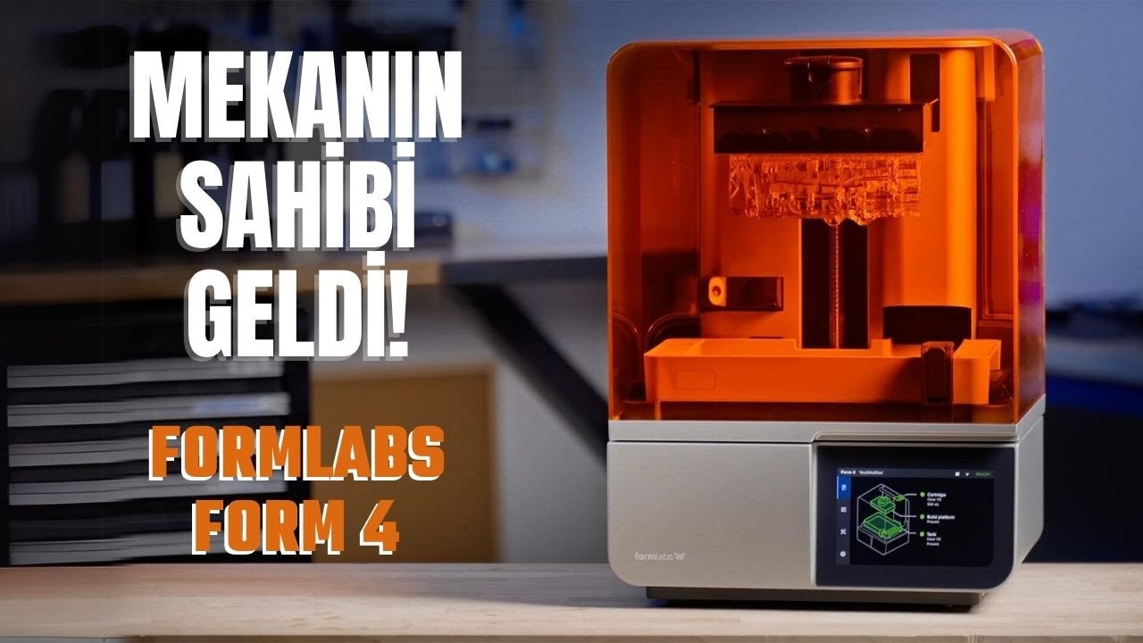 Formlabs Form4 İnceleme - Profesyonellerin Tercihi - YouTube
