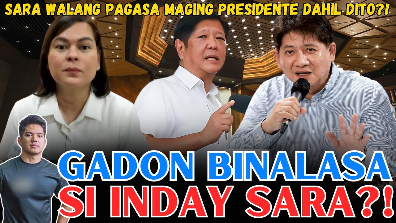 INDAY SARA TINALUPAN NI SEC LARRY GADON?! - YouTube