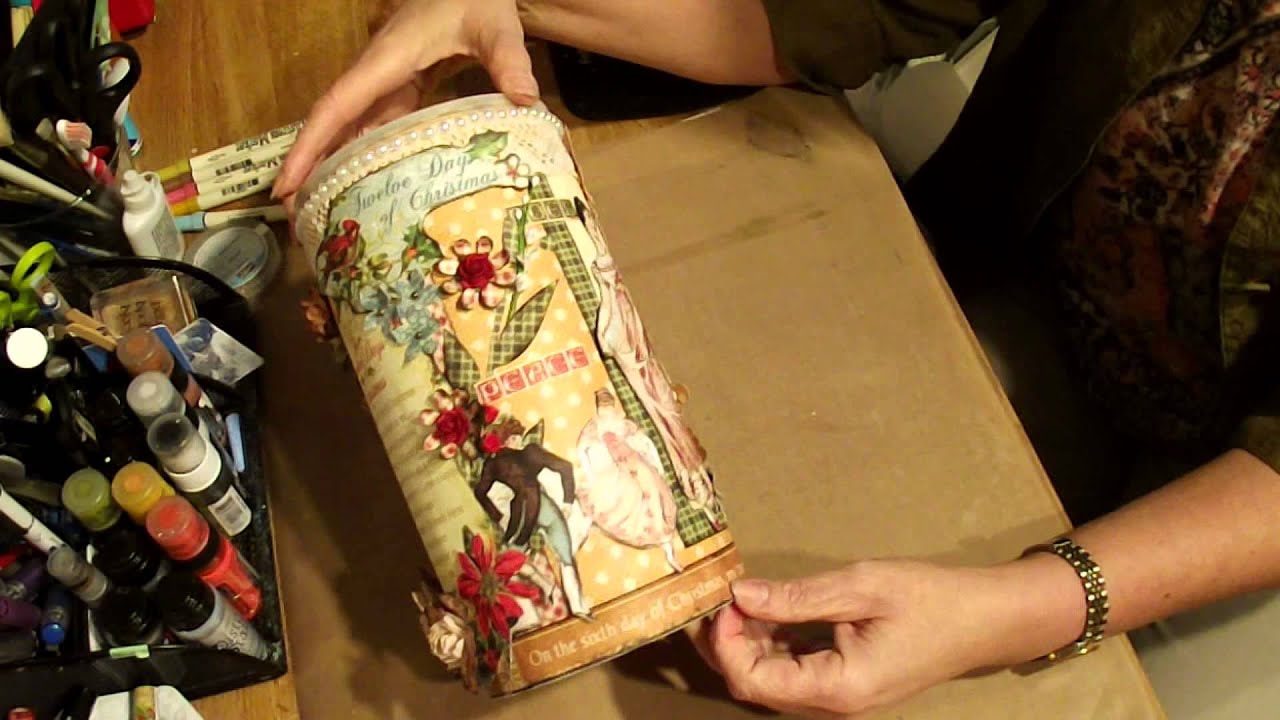 Alter Empty Oatmeal container - YouTube