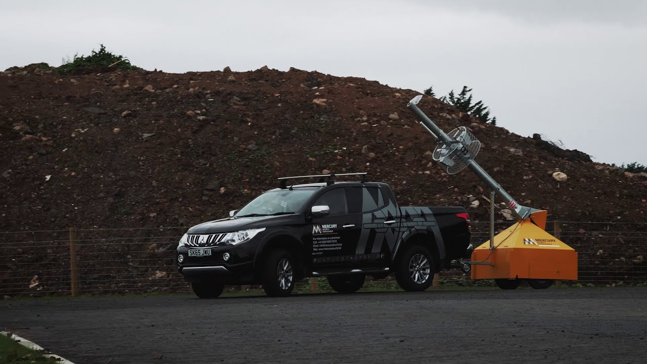 Mercury Rapid Deployment CCTV Tower - YouTube