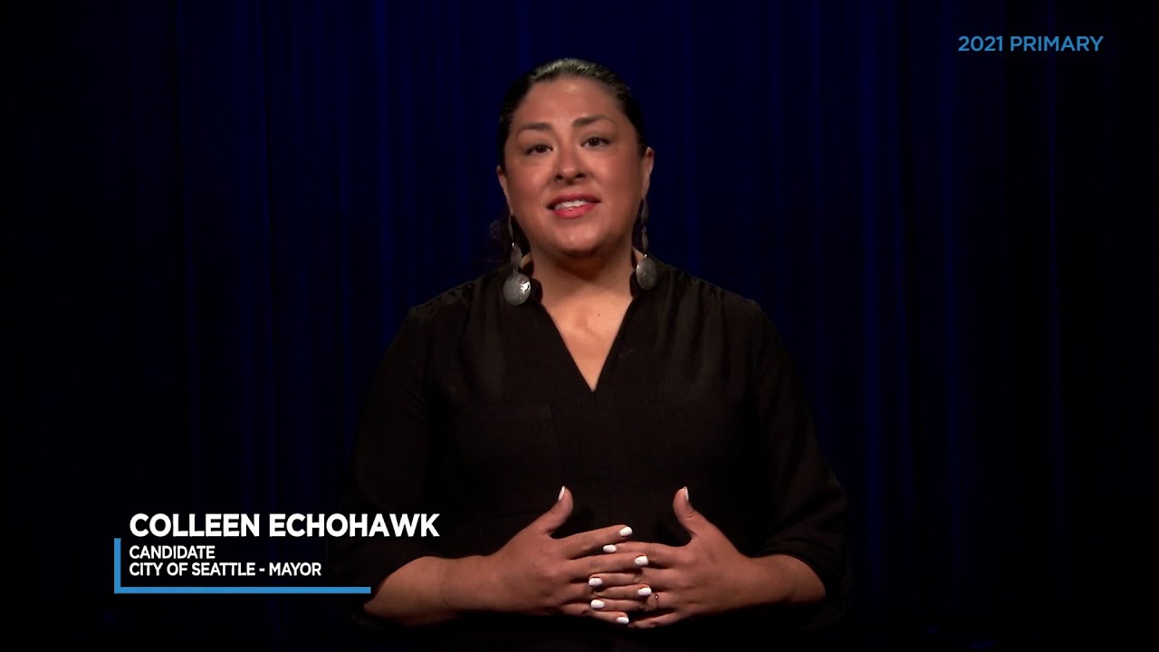 Colleen Echohawk, candidate for City of Seattle Mayor - Video Voters ...
