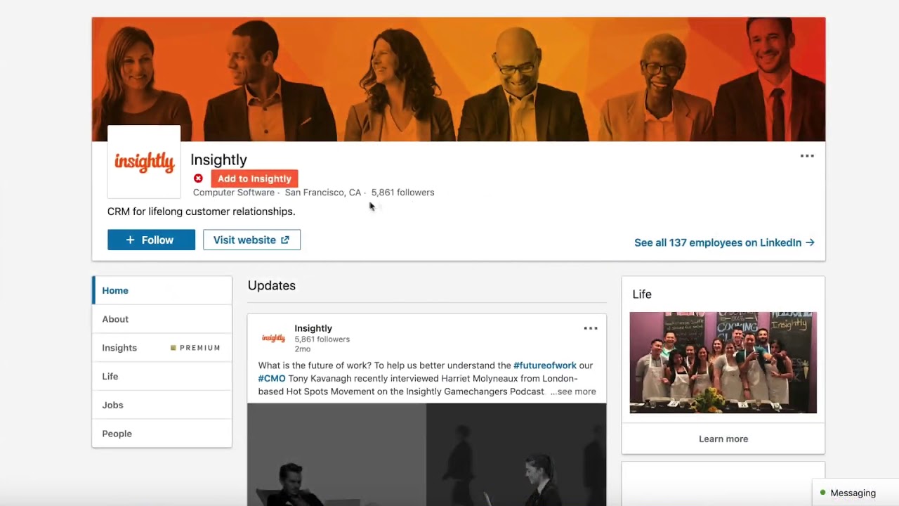 LinkMatch for Insightly / LinkedIn - YouTube