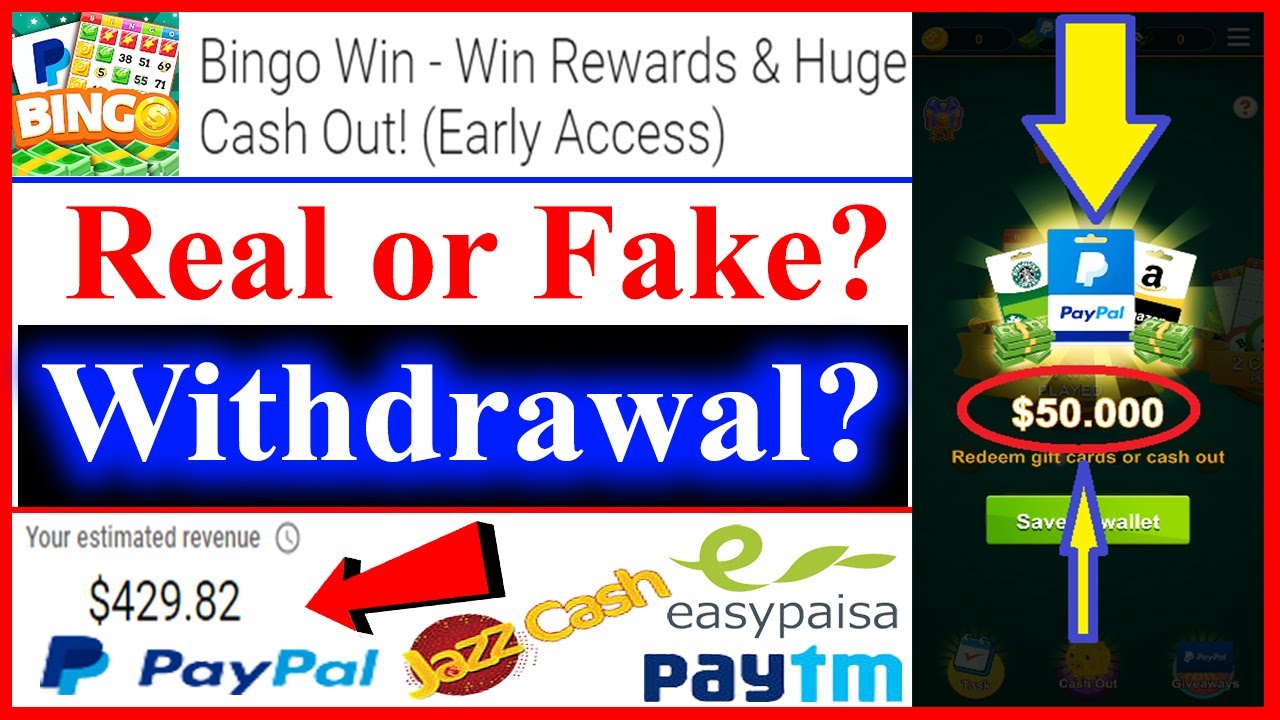 Bingo Win Payment Proof | Bingo Win Real Or Fake | Bingo Win Review ...