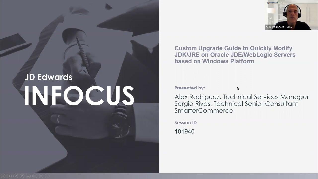 InFocus 2022 - Custom Upgrade Guide to Quickly Modify JDK on Oracle JDE WebLogic Based Servers ...