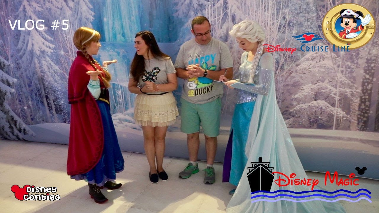 Encuentro Frozen y Club Edge DISNEY MAGIC - Disney Cruise Line ...