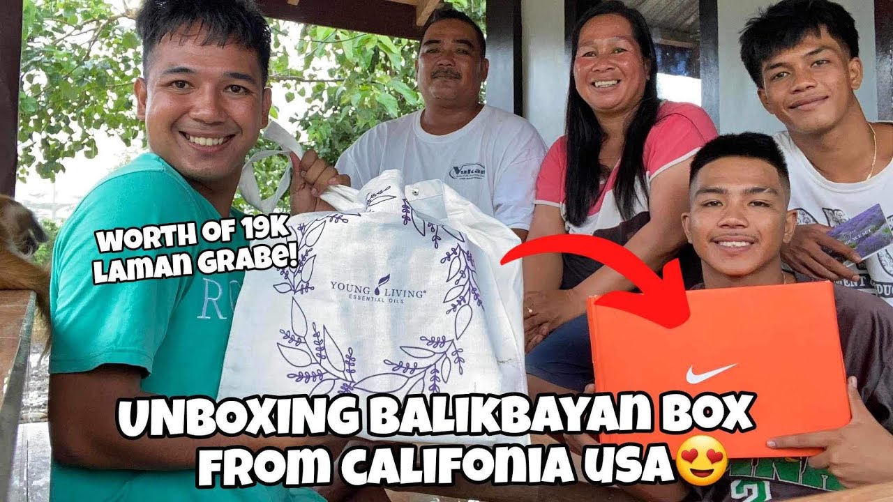UNBOXING BALIKBAYAN BOX FROM CALIFORNIA D AKO MAKAPANIWALA WORTH OF 19K ...