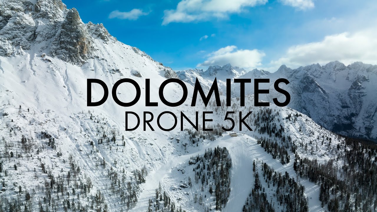 Dolomites Winter Cinematic 5k DJI Mavic 3 [Drone Video] - YouTube