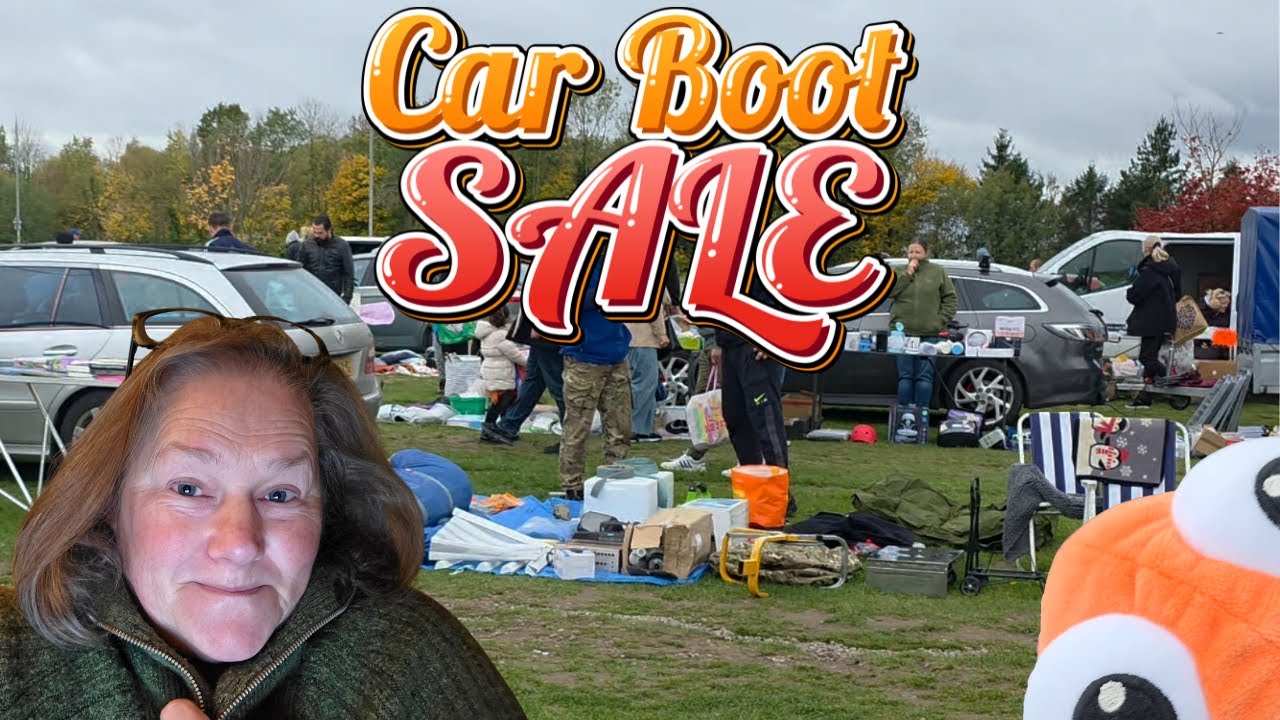 Thrift With Me: £20… ABSOLUTE Festive Car Boot Steals: (POV) - YouTube
