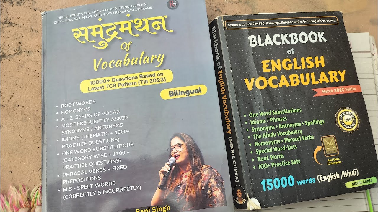 Black Book Vs Samudra manthan Rani Mam Vocabulary || Book reviews|| # ...