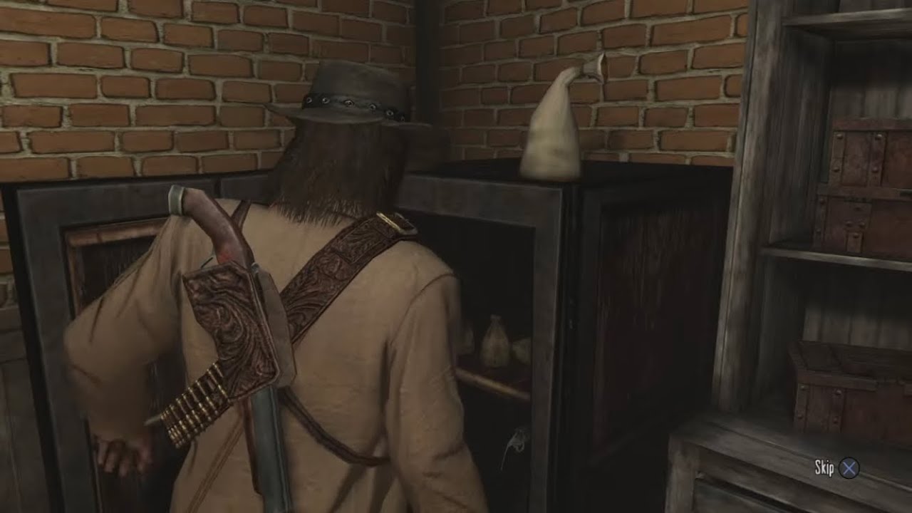 RDR1:Jack Marston Robs Armadillo Bank - YouTube