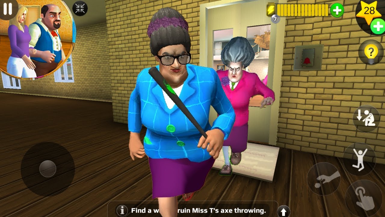 Scary Evil Teacher Escape Game New Update New Levels (Android,iOS ...