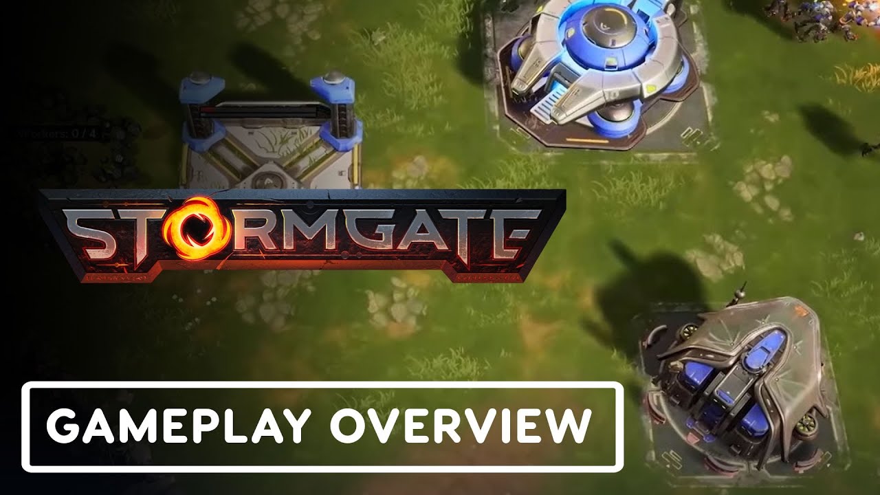 Stormgate - Official Gameplay Reveal Video | PC Gaming Show 2023 - YouTube