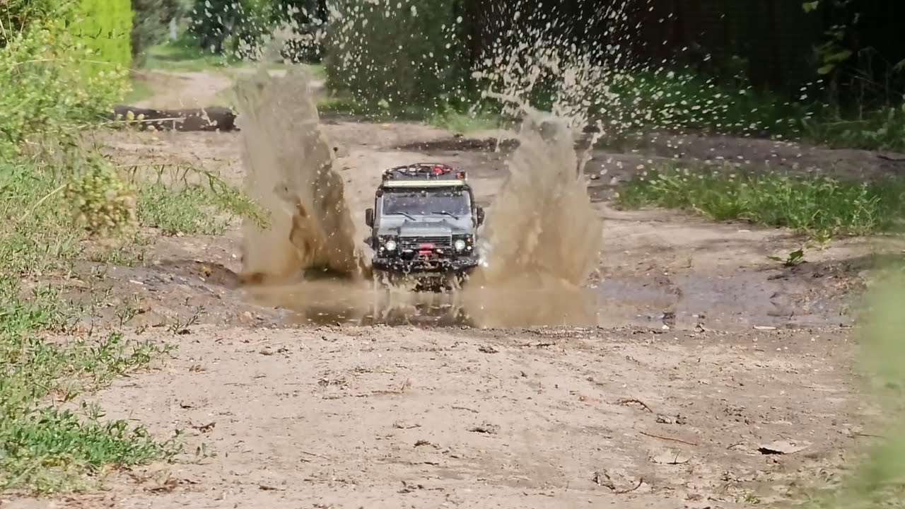 Traxxas TRX4 Defender | off-road bash | - YouTube