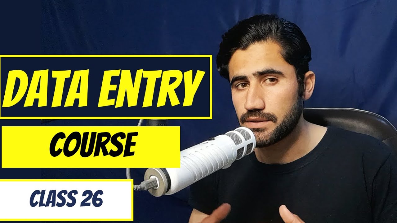Free Data Entry Course | Full Data Entry Course Make Money Online ...