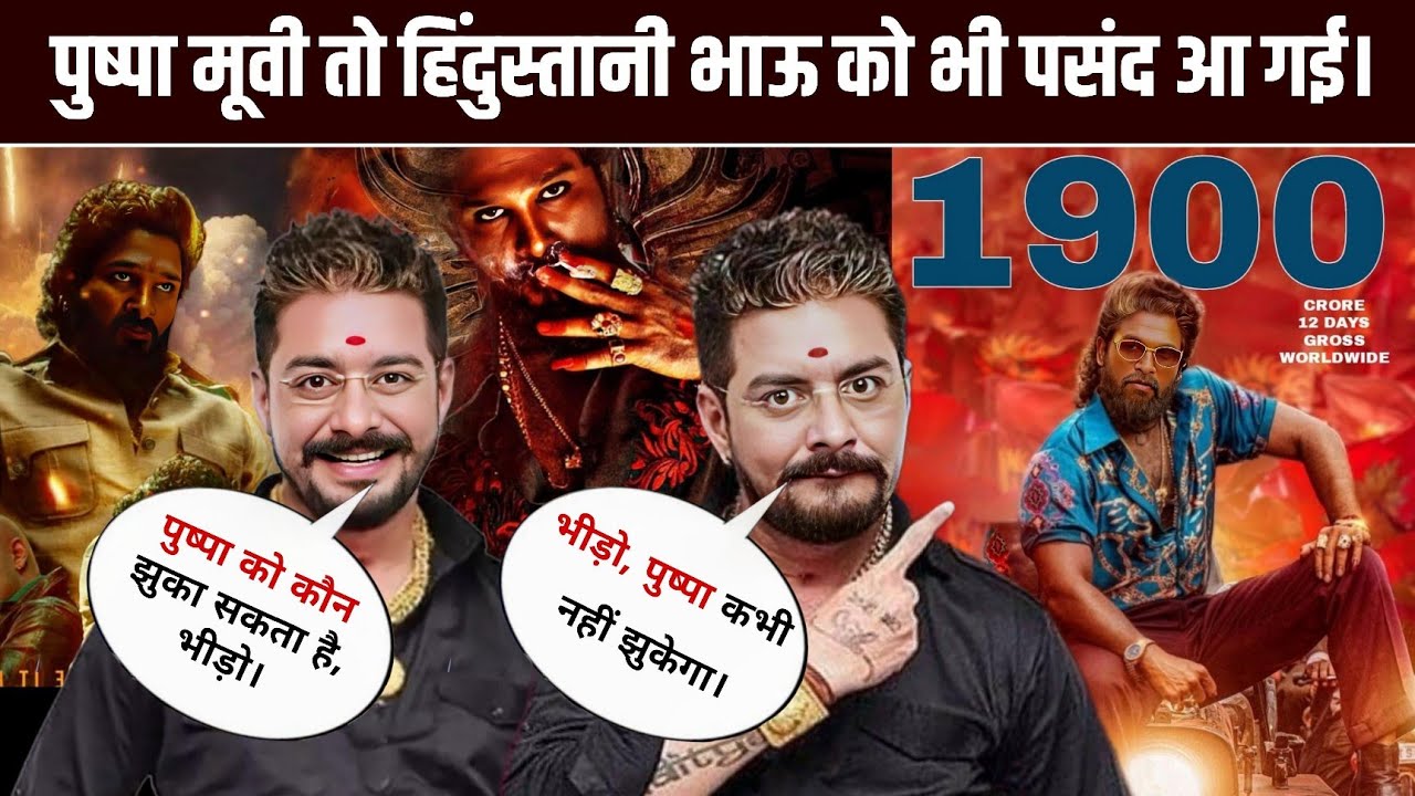 Hindustani bhau huge statement Pushpa 2 Day 13 Box Office Collection - YouTube
