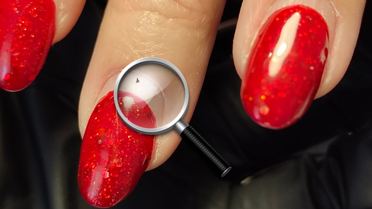 rubbing on gel polish manicure #nails - YouTube