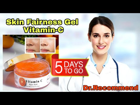 Vitamin C gel For face benefits | Vitamin C Face Gel - Skin Brightening Booster  |All in1medicine