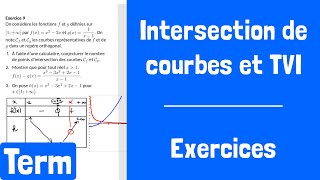 Exercice : Intersection de courbes et théorème des vale... | Doovi
