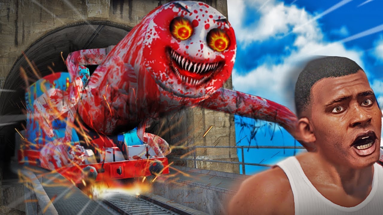 GTA 5 : Thomas Train attacking Siren Head😱 | Gta 5 tamil | Gta 5 mods ...