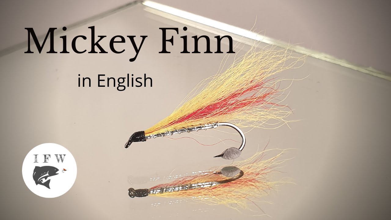 Tying a fly called Mickey Finn Fly Tying tutorial | Ívar's Fly Workshop ...