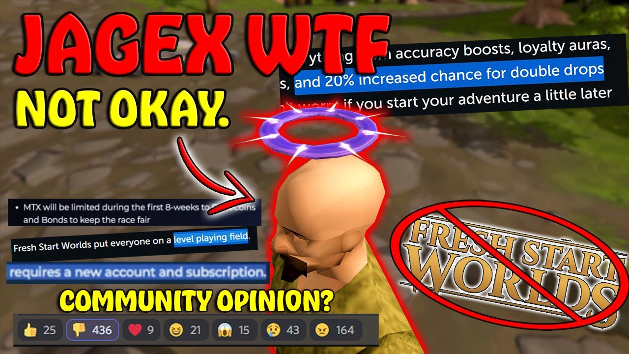 Jagex Are Making A HUGE Mistake With The Fresh Start Worlds ...