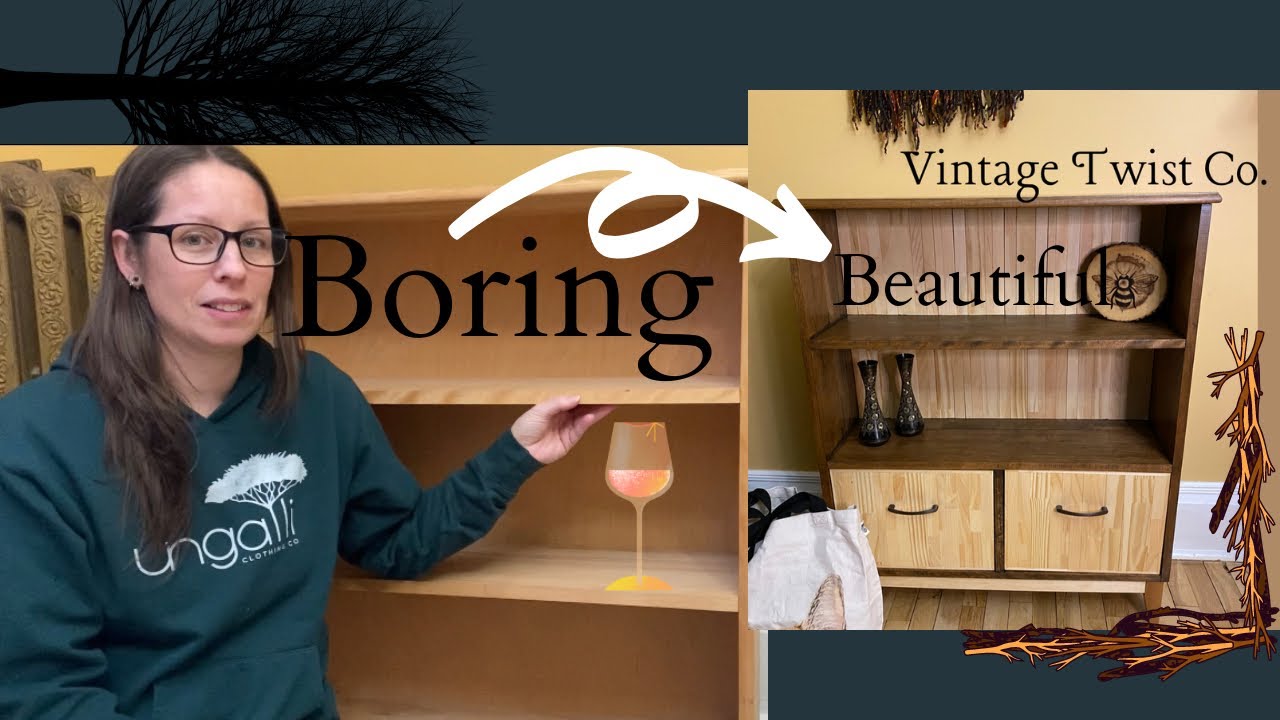 From Boring To Beautiful! This shelf is way more functional and stylish ...