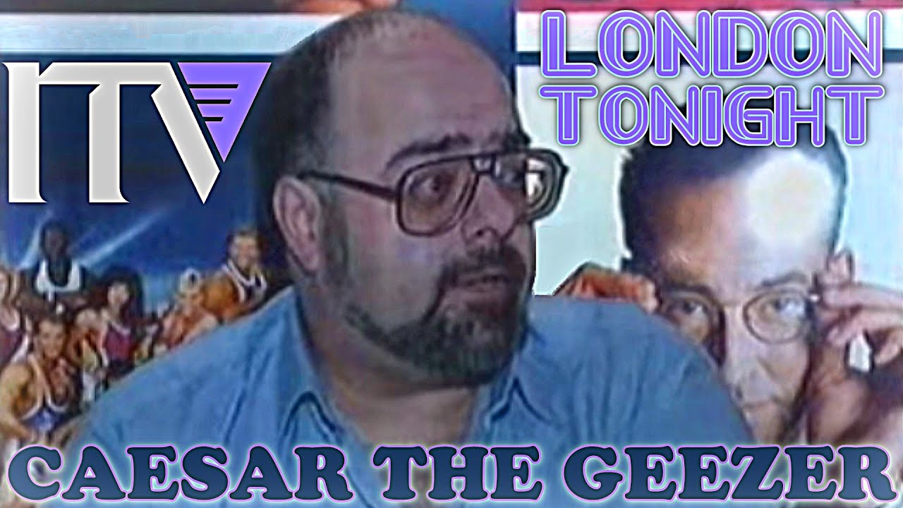 CAESAR THE GEEZER on ITV's LONDON TONIGHT (Sept 1995) - YouTube