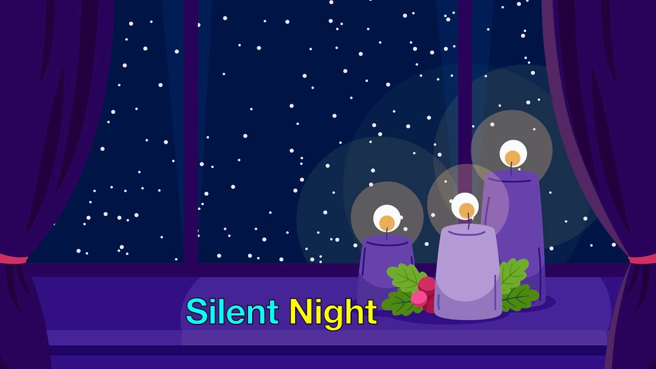Silent Night | Christmas Song For Kids Super Simple Songs 赤ちゃんサメ Natale ...